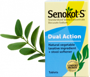 Senokot-S® Dual Action Laxative plus Stool Softener| Gentle and ...